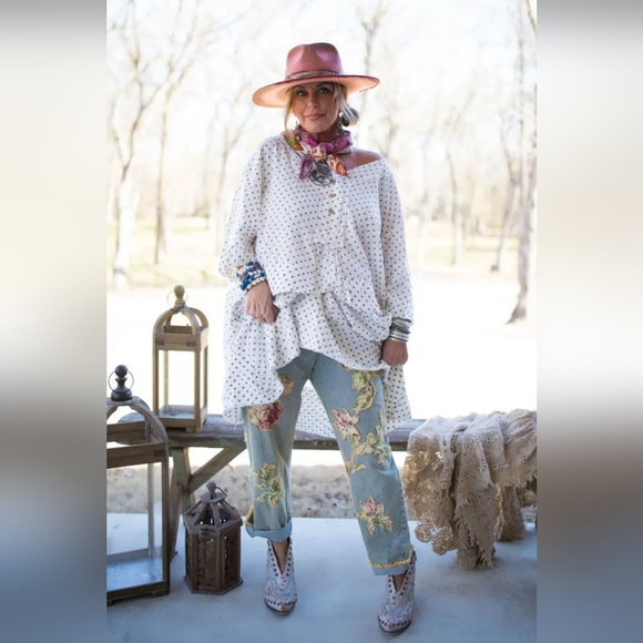 Jaded Gypsy | Jeans | Cottagecore Garden Walks Jeans | Poshmark